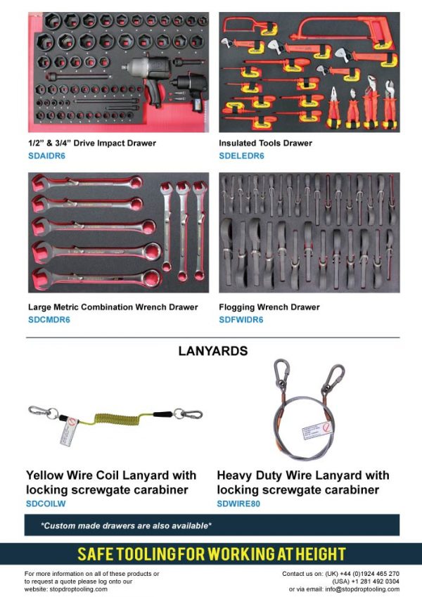 Stopdrop Tooling 3/4" Drive Tooling & Hammer Expansion Drawers for ...