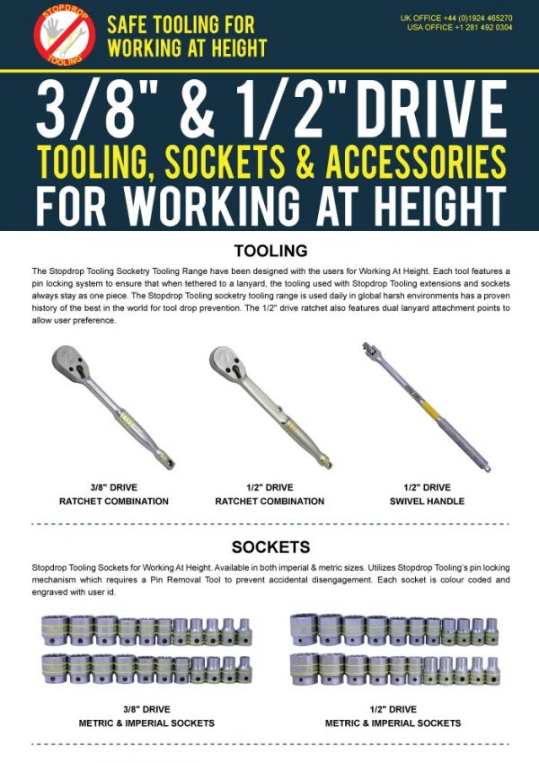 Stopdrop Tooling 3/8" & 1/2" Drive Tooling, Sockets & Accessories for ...
